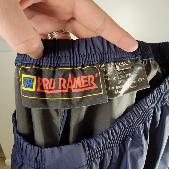 Pro Rainer | Pants | Pro Rainer Fishing Pants Waterproof Pvc Pants ...